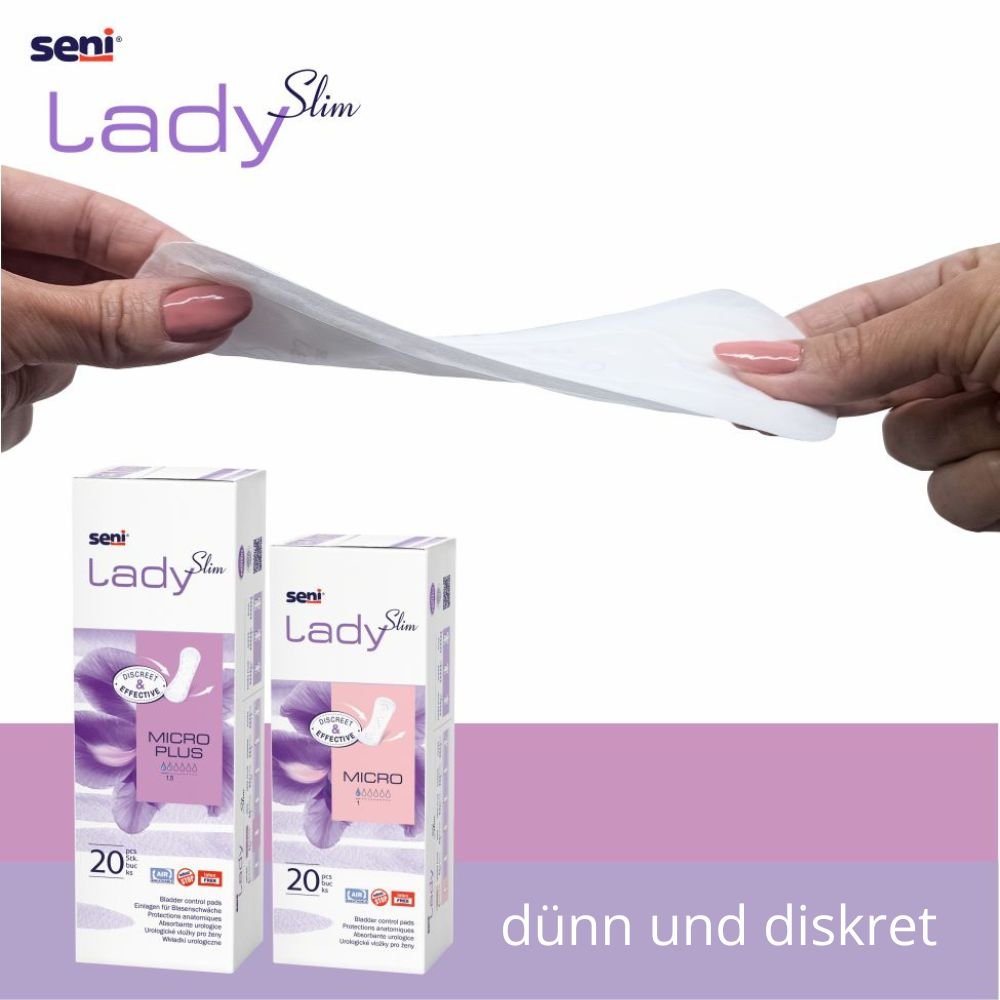 Seni Lady Slim Micro - Inkontinenzeinlagen für Frauen - Seni
