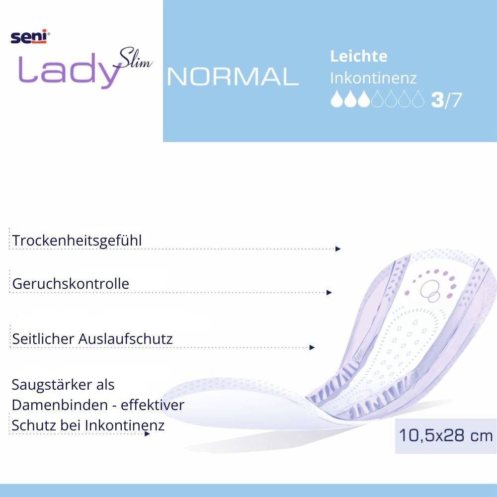 Seni Lady Slim Normal - Inkontinenzeinlagen für Frauen - Seni